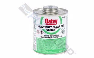 POOL360 | 8oz Clear Heavy Duty PVC Cement