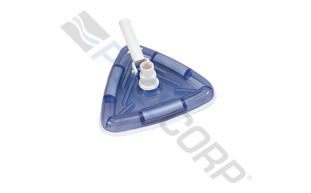 POOL360 | Transparent Triangular Vacuum Head