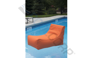 POOL360 | Aruba Inflatable Lounge Chair Orange