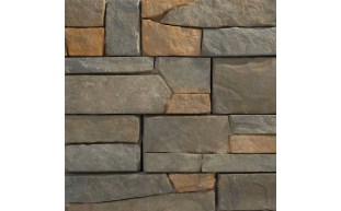 POOL360 | Belgard | Cast Stone Wall Face Shell Corner - Ledgestone Aztec