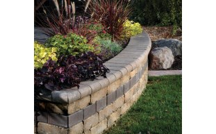 horizon | 12" x 8" x 4" Weston Stone Wall Universal Amaretto Antique
