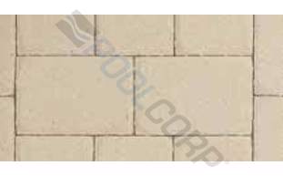 POOL360 | 4" x 9" x 1 3/16" Fountainhead Cream Coping