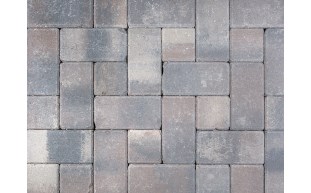 POOL360 | 6" x 6" Antiqued Mission Paver Brown Beige Charcoal