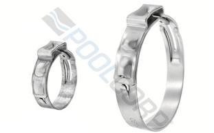 POOL360 | .75" 1-Ear Clamp with Mechanical Interlock
