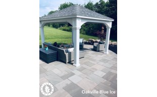 horizon | 30cm x 60cm x 2.5cm Blue Ice Paving Stone