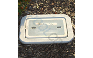 horizon | N09R Rectangle Bolt Down Concrete Irrigation Valve Box Lid