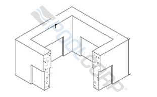 POOL360 | V64 Concrete Drain Box