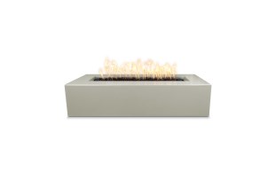 POOL360 | 54" Ash Natural Gas IID Regal GFRC Concrete Fire Pit