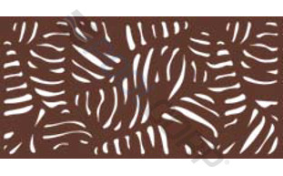 POOL360 | 72"x36"x.25" BRN PANAMA MODINEX PANEL