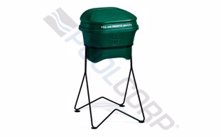 POOL360 | Hunter Green Divot Mate® Divot Mix Container with Tall Stand