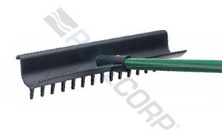 POOL360 | 15" Hunter Green AccuCurv™ Bunker Rakes with 54" Honeycomb ...