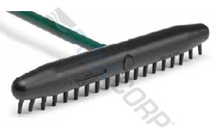 POOL360 | 17" Hunter Green Ace II™ Bunker Rakes with 54" Aluminum Handles