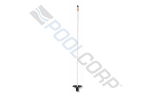 POOL360 | Bright White Cupless Jr. Flagstick Practice Green Marker