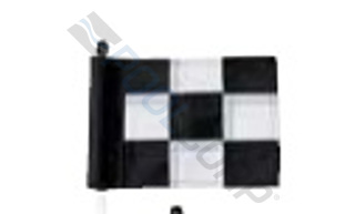 POOL360 | Black/White Tournament Jr. Practice Green Marker Flagstick