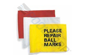 POOL360 | Red Pin Placement Indicators for 1/2" Fiberglass Flagsticks