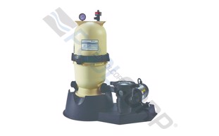 POOL360 | 200 SqFt Clean & Clear® 2-Speed Filter System with 2 HP Standard Pump