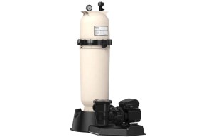POOL360 | 1 Speed EasyClean™ ECDE60 Aboveground D.E. Filter System with ...