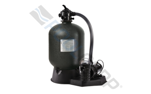 POOL360 | 26" Cristal-Flo II Top-Mount Sand Filter with 2" Valve