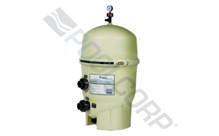 POOL360 | 80 SqFt Quad Cartridge Style D.E. Filter