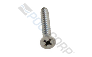 POOL360 | Dual Port Main Drain Screw No.8, Stainless Steel Nitronic® 60 ...