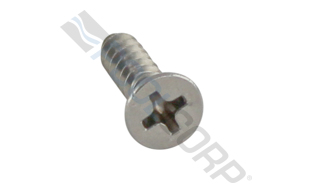 POOL360 | 3/4" Stainless Steel Dual Port Main Drain Screw No.8
