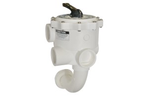 POOL360 | Hi-Flow 2" Quad D.E. Multiport Valve