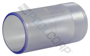 POOL360 | 2" Clear Sight Glass Nipple