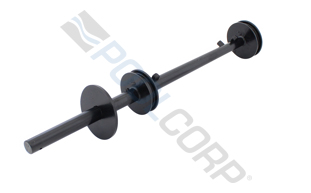 POOL360 | 2" PVC Slide Valve Non-Corrosive Piston Shaft