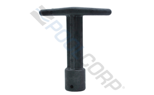 POOL360 | 5/8" Black Plastic Tee Handle