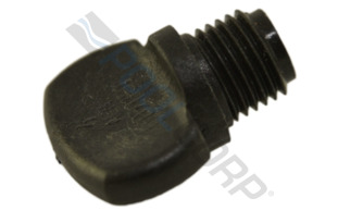 POOL360 | .25" WhisperFlo® Black Drain Plug