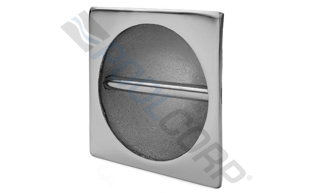 POOL360 | Anchor Cup with Stainless Steel Bar Black