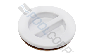 POOL360 | Flush Plug with Gasket, All Purpose, White, 1-1/2"