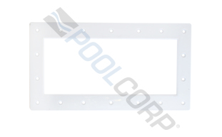 POOL360 | White HydroSkim Skimmers Wide Mouth Sealing Frame