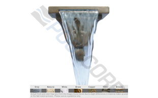 POOL360 | Wallspring® Polynesia Sconce Decorative Accent Brass