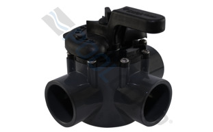 POOL360 | 1.5" 3-Port PVC Diverter Valve