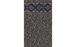 POOL360 | 30' Round 52" Gray Mosaic Titan Ridge Gymos Above Ground ...