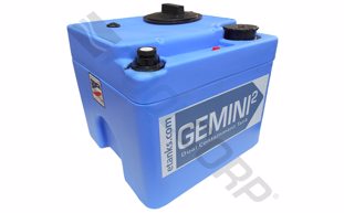 POOL360 | 5Gal SD Blue Dual Containment Tank