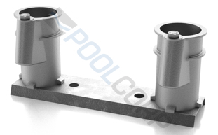 POOL360 | Deck Anchor Channel with 8" Center and Hanover Socket