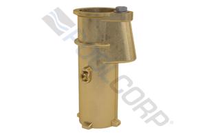 POOL360 | Bronze Big Boy Socket Anchor For 1.9 Inch OD Tubing Rails