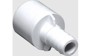 POOL360 | 1/2" Spigot x 3/8" Barb Adapter