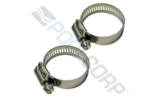horizon | 1-3/4" Stainless Steel Medium Hose Clamp Set of 2