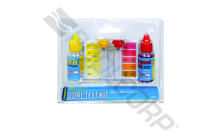 POOL360 | 2-Way Duo Test Kit for Chlorine and pH