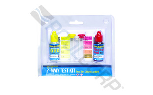 POOL360 | 2-Way Test Kit with Clam Shell Polyethylene Case