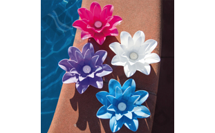 POOL360 | Floating Lotus Lights Set 4