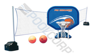 POOL360 | Poolside Basketball/Volleyball Game Combo