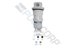 POOL360 | PV3 Grey Nozzle with Twist Lock Cap