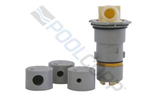 POOL360 | PV3 Light Grey Nozzle with Twist Lock Cap