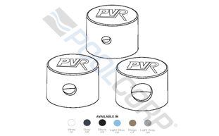 POOL360 | PVR Black Nozzle Cap