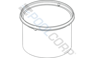 POOL360 | Gray Paralevel Autofill Deck Ring