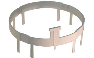 POOL360 | Grey Canister Ring Stop with Wedge